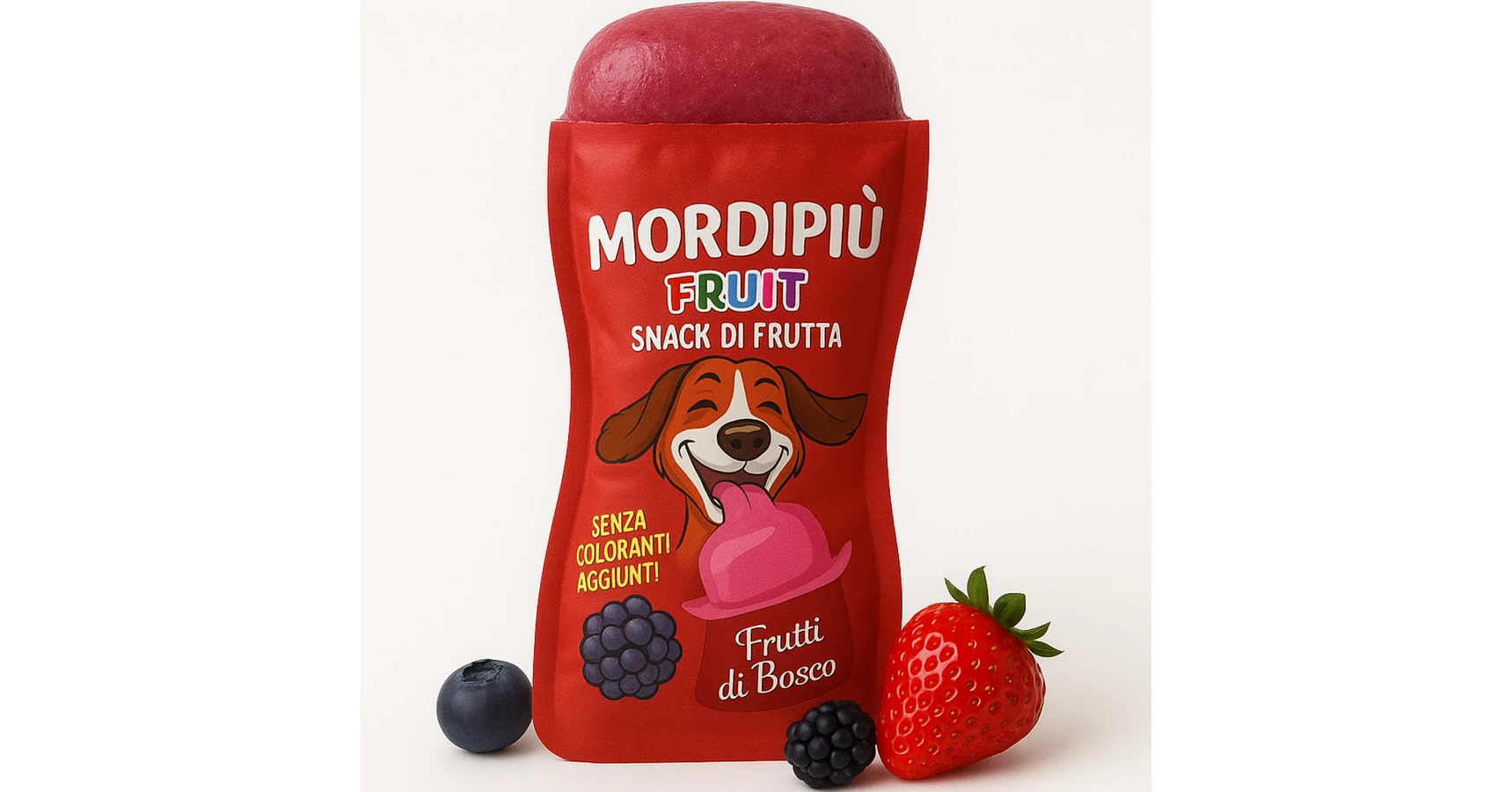 Természetes Olasz Fagyi Kutyáknak (Eper-Áfonya), 50 g (Hűsítő nyári ...